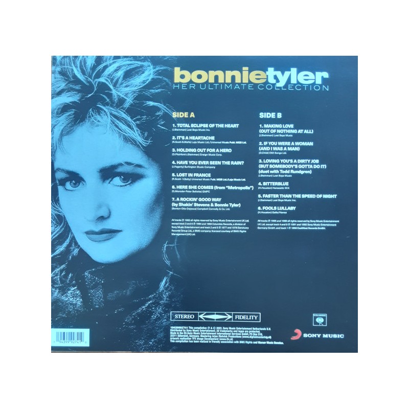 Vinilo Bonnie Tyler, Ultimate collection, Éxitos, comprar