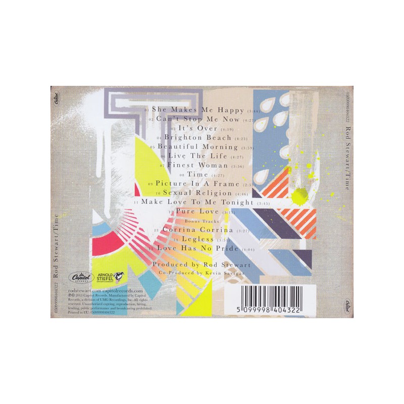 Time, CD Rod Stewart